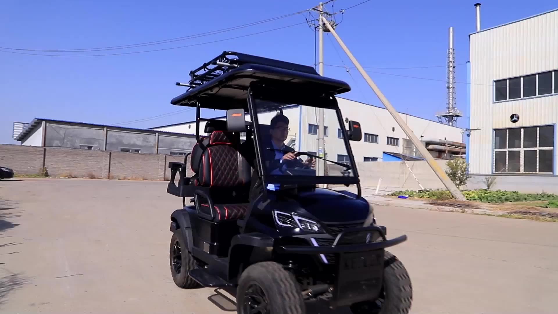 Kepler Off Road 4-seater Electric Golf Cart With Custom Logo Body Color ...