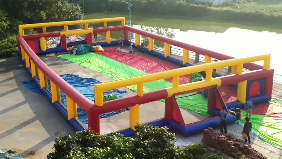 High Quality Inflatable Water Soccer Field For Kids And Adults - Buy ...