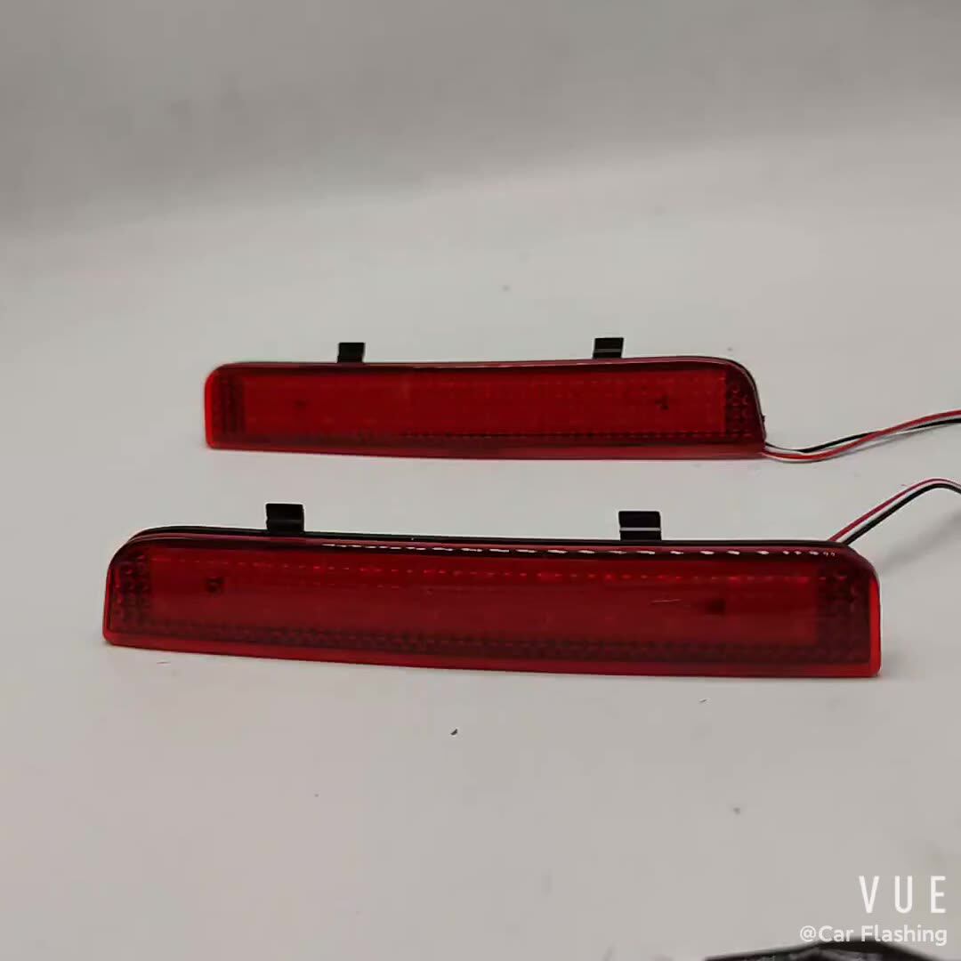 Car Led Rear Bumper Reflector Light Driving Brake Fog Lamp For Land ...