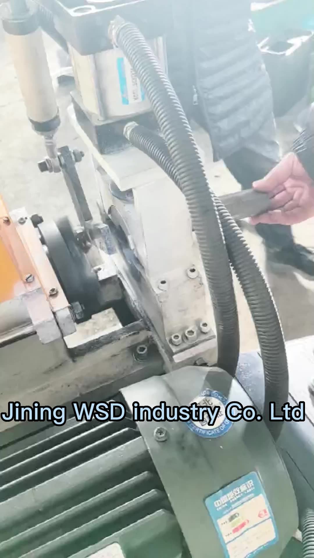 Customized Metal Deburring Equipment Stainless Steel Pipe Flat Head ...