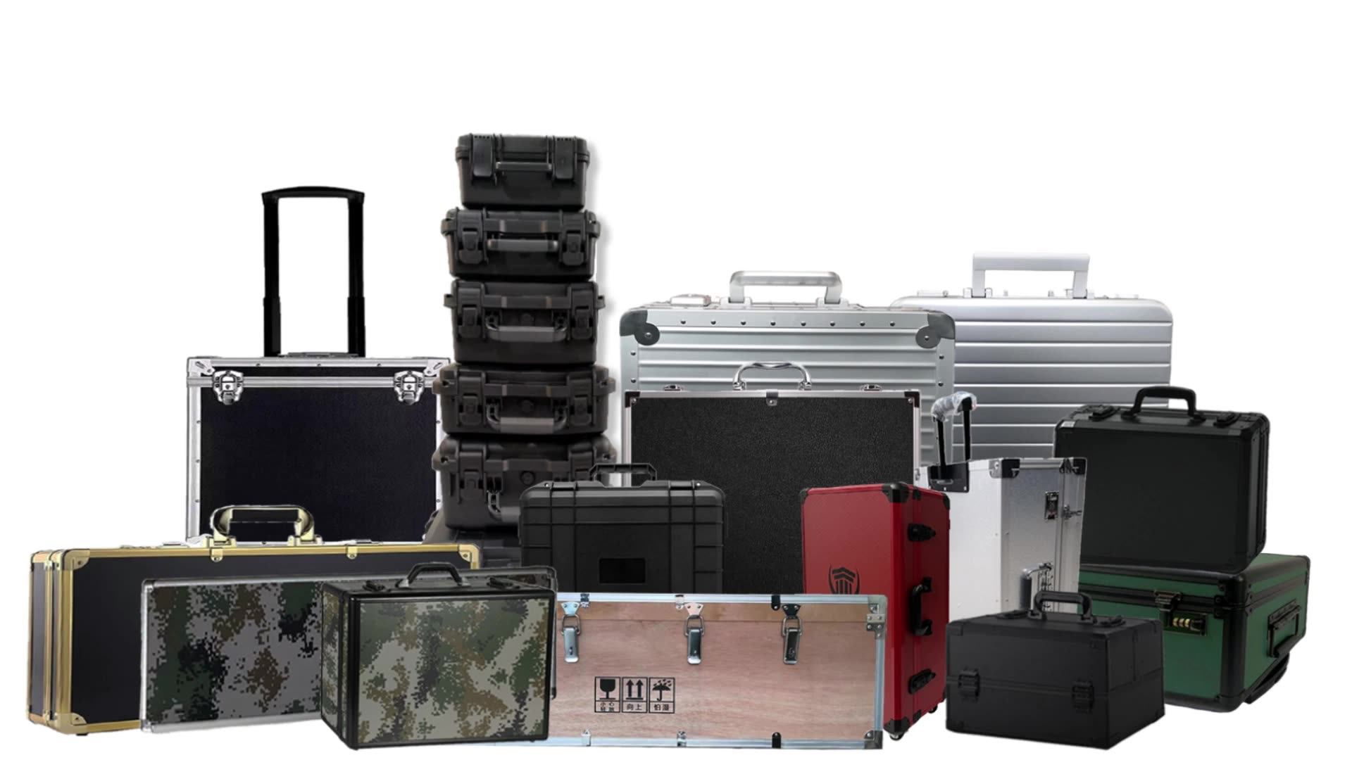 Custom Industry Case Foam Padding High Capacity Aluminum Rolling Tool ...