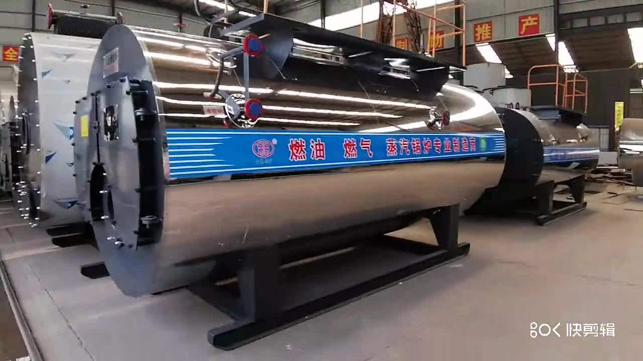 High Efficiency 10 Bar Heavy Oil Gas Fired Fuel Heated Steam Boiler ...