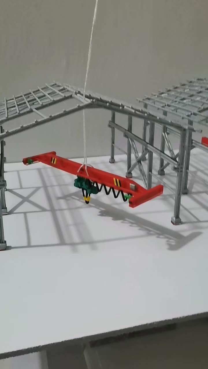 25 Ton Double Girder Warehouse Overhead Crane Step Push Button Double ...