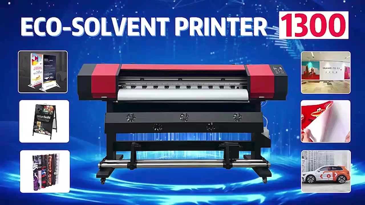 High Quality Eco Solvent Printer Printer 1.3m/1.6m/1.9m Xp600/i3200 ... High Quality Eco Solvent Printer Printer 1.3m/1.6m/1.9m Xp600/i3200 ...