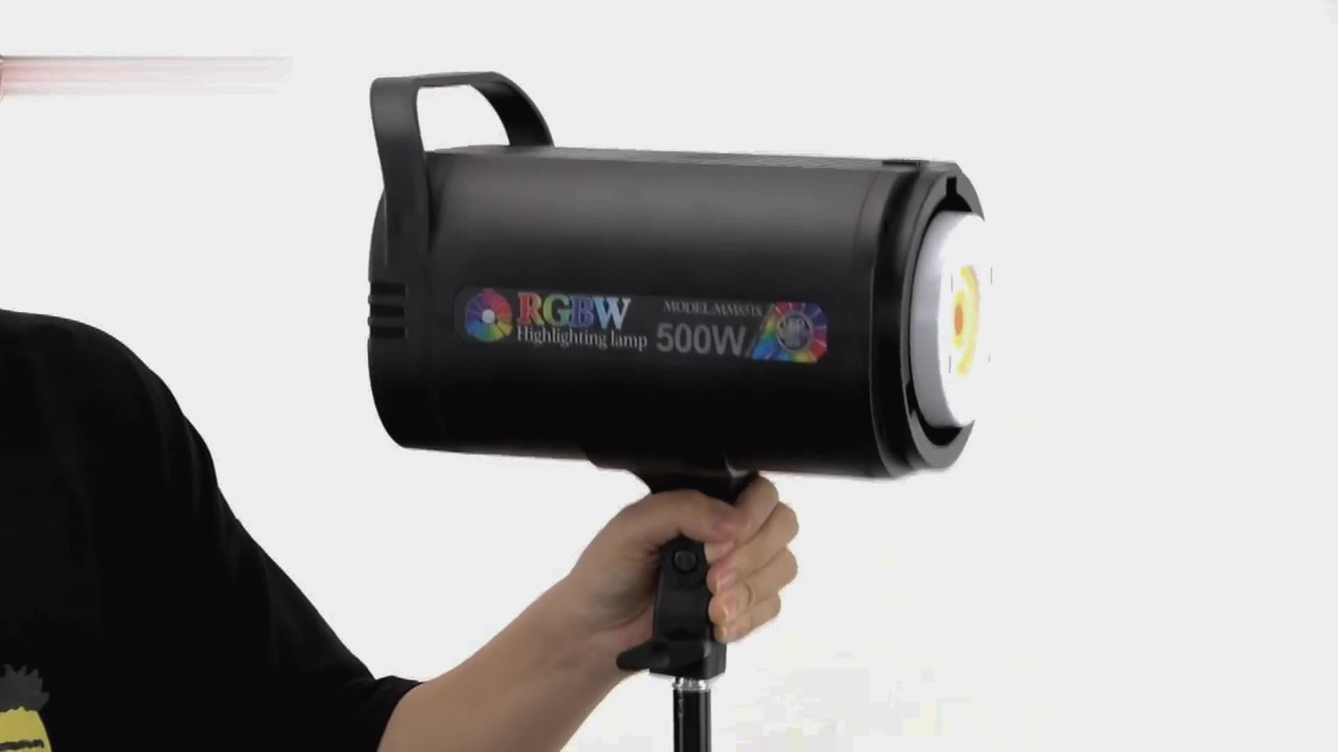 Rgb Studio Strobe Light Cob Mm8518 500w Video Photo Studio Tv Lighting ...