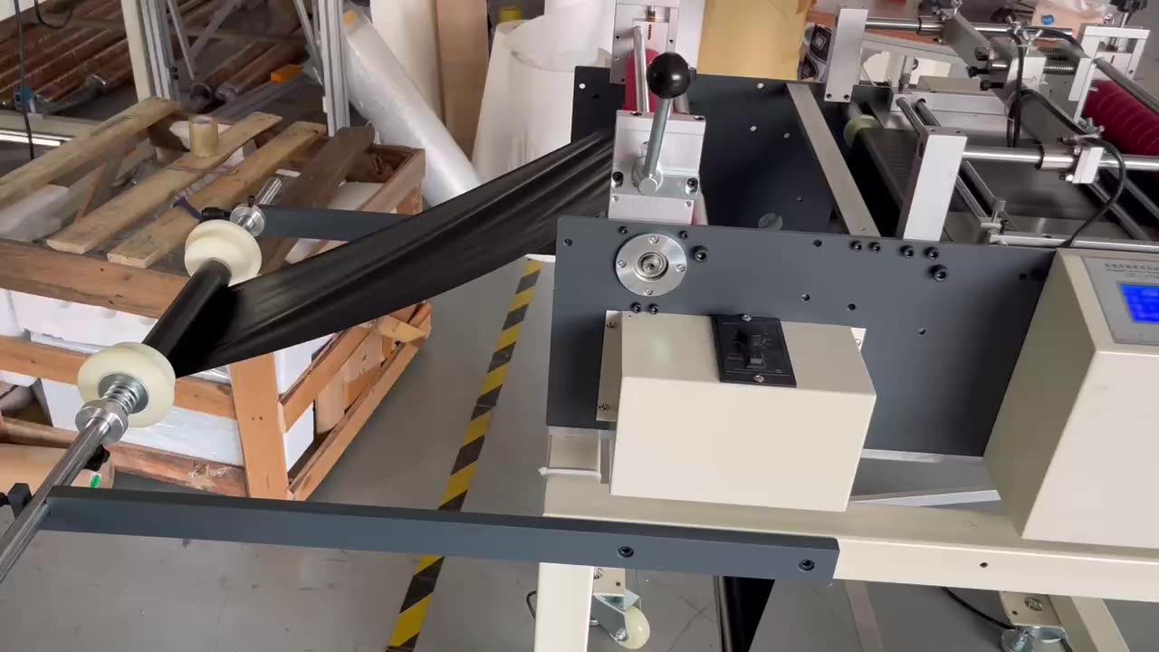 Fully Automatic Paper Roll To Sheet Cutter Machine Plastic Film Pvc Pe ...