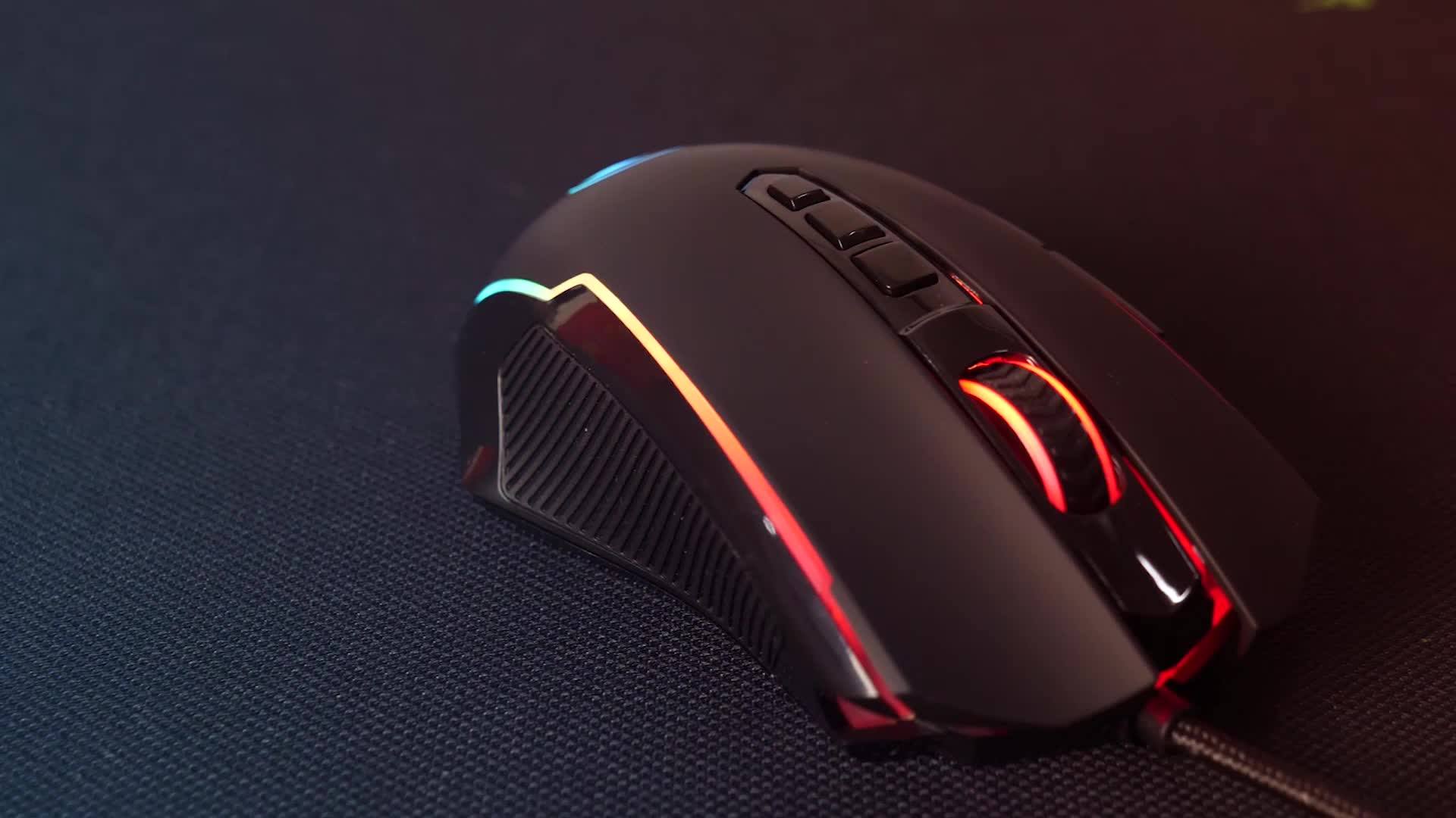 Cool Design Red Dragon M910 Wired 12400 Dpi Rgb 9d Gaming Mouse - Buy ...