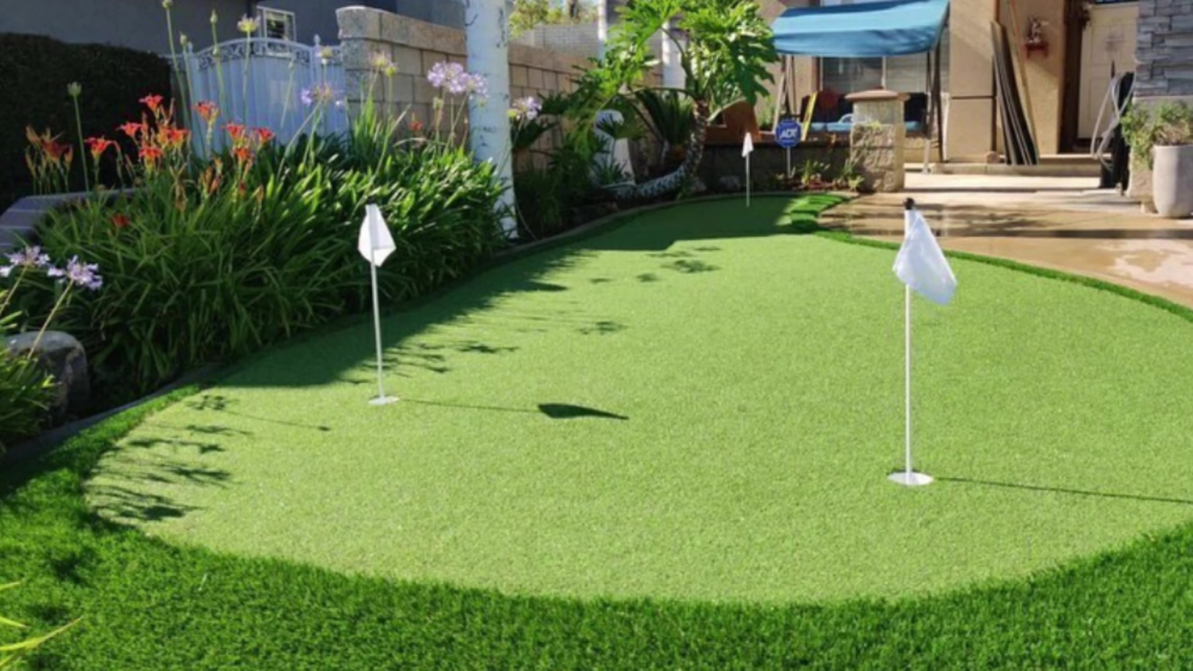 Uni High Quality Golf Club Artificial Grass Putting Green 1 Holes For ...