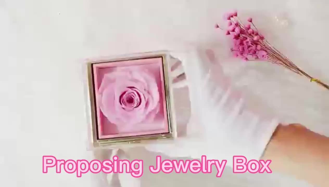 New Design Valentines Day Eternal Rose Preserved Rose Flowers In A ...