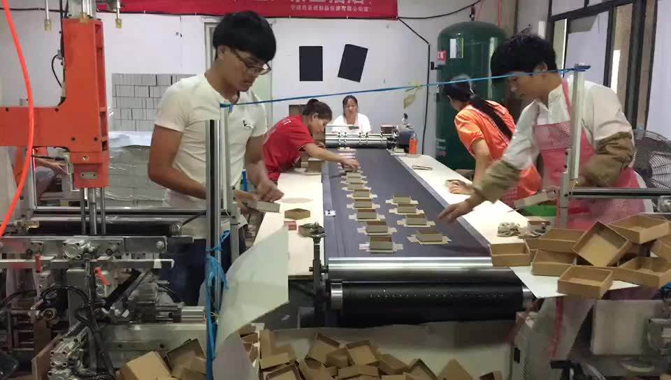 Ms-520a Semi Automatic Gift Box Forming Machine Rigid Box Making ...