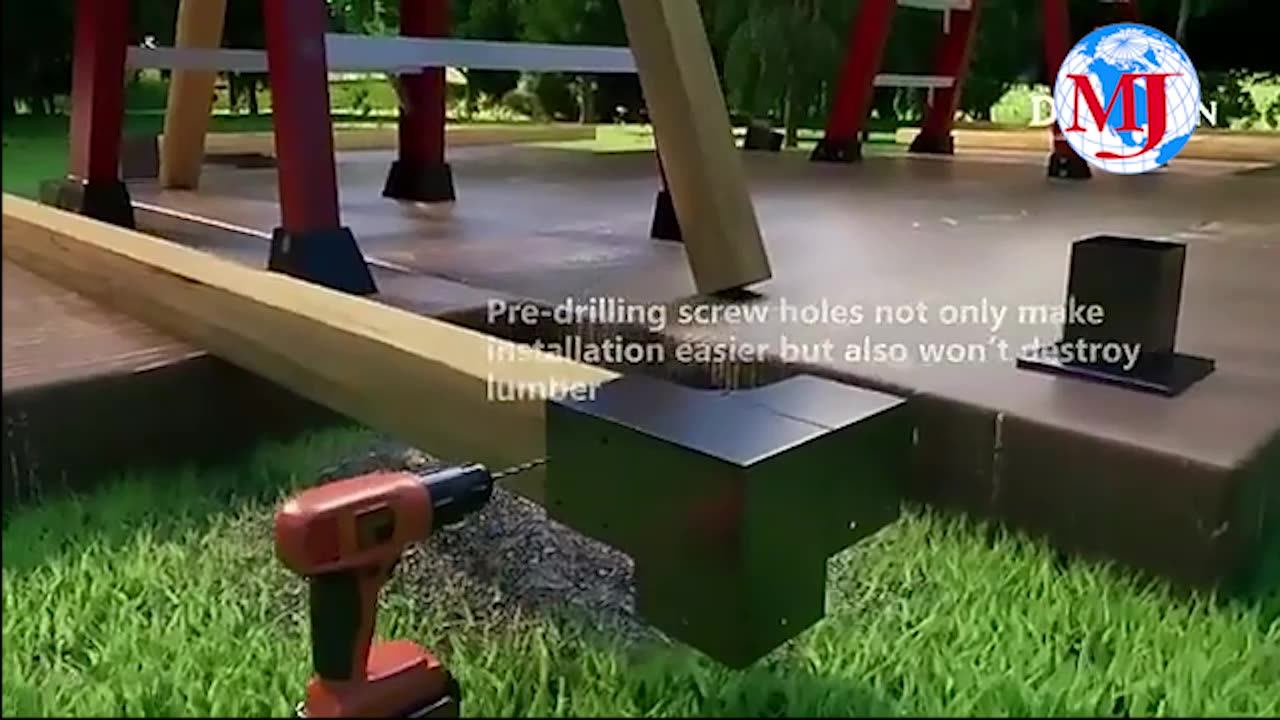 Log Cabin Outdoor Pergola Hardware Pergola Kit Brackets 3-way Right ...