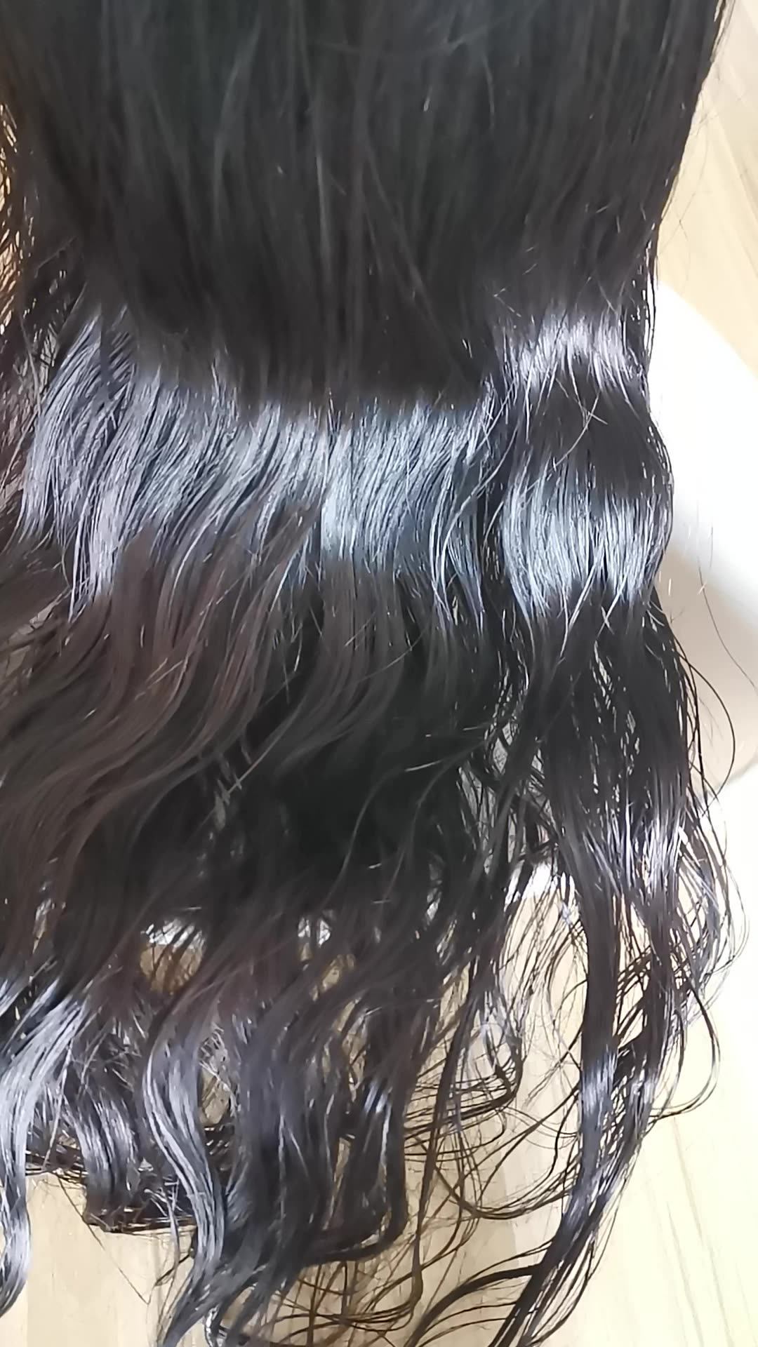 Custom Human Hair Treatment Lace Wigs Care Shampoo Conditioner And Wig ...