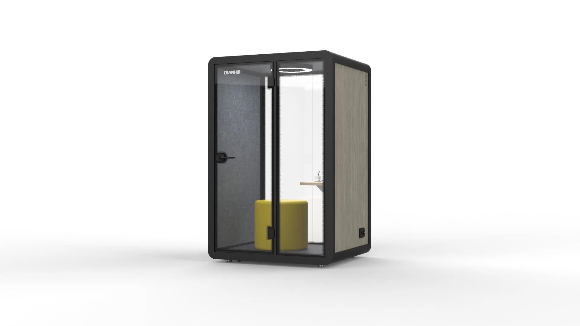 Viral Videos & Demos On Being snapped up phone booth pods Reception ...