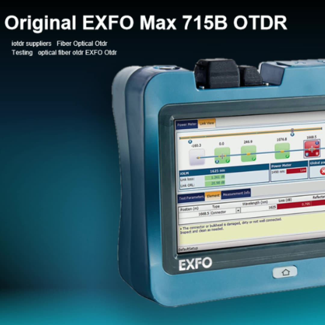Exfo Max 715b Otdr Dernier Kilomètre Vente Réflectomètre D'échelle De ...
