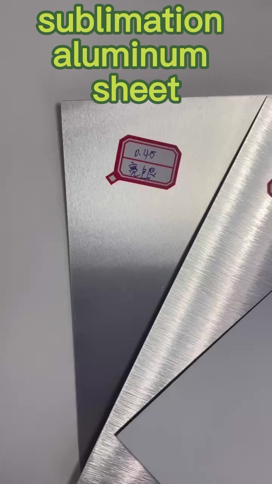 High Quality Printable Metal Sheet Sublimation Blank Aluminum Heat ...