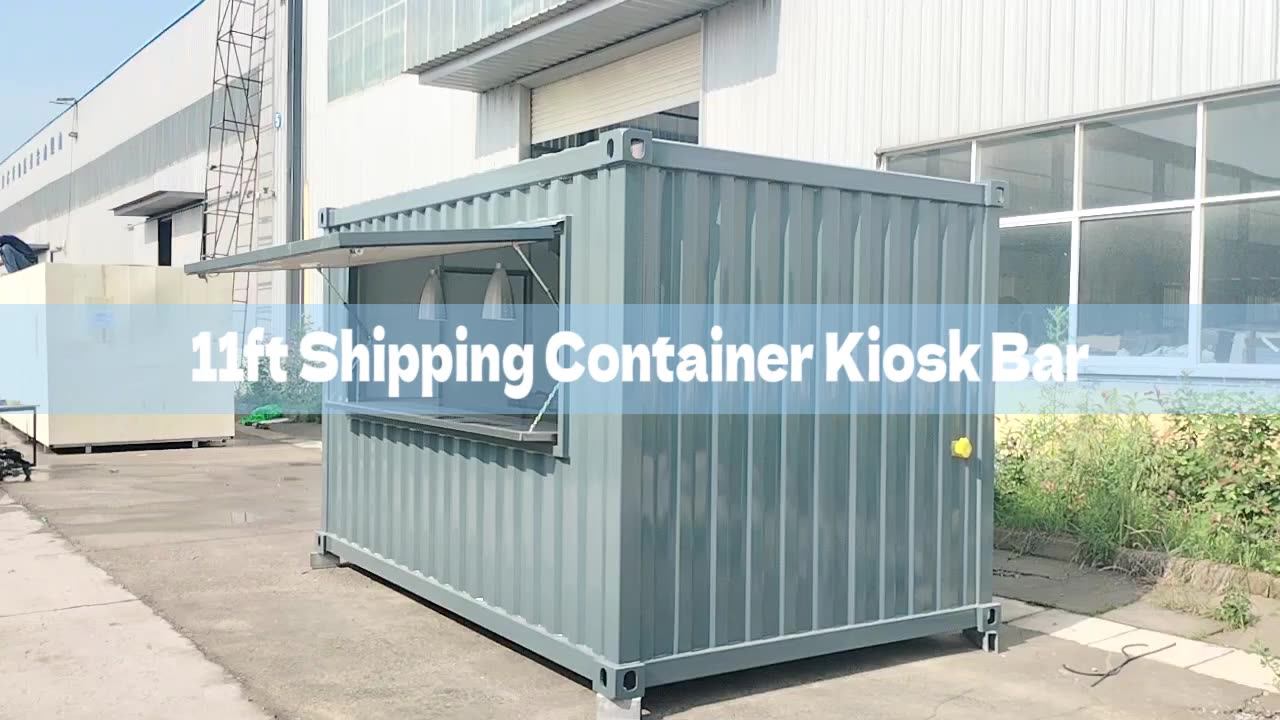 Outdoor Bar Container Coffee Shop Container Bar 20ft Prefabricated ...