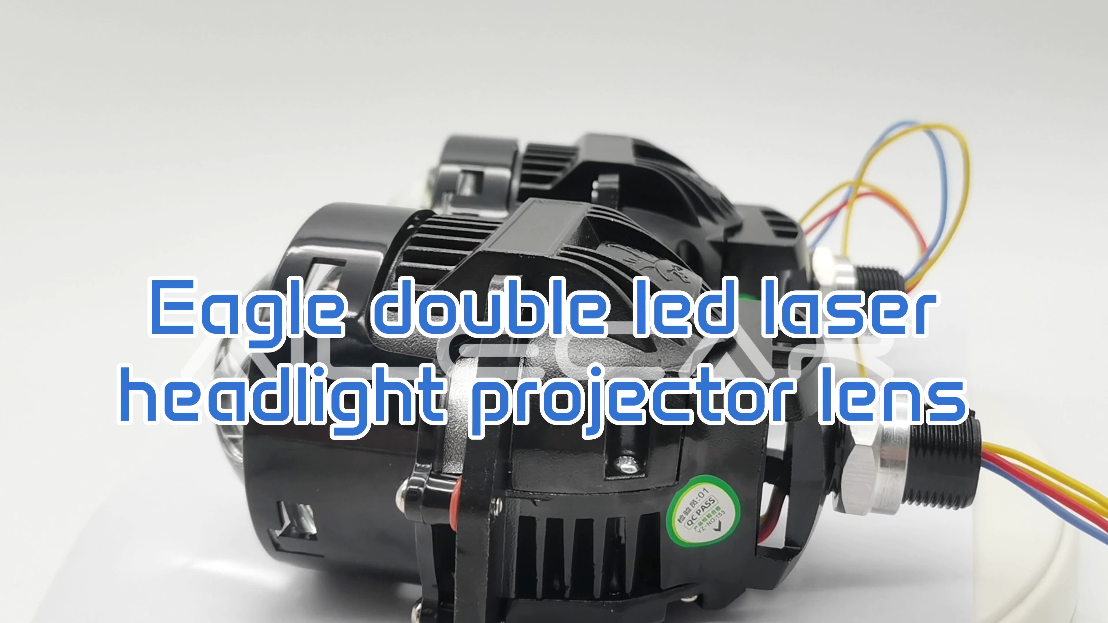 Non Destructive 76w Matrix Bi Led Laser Projector Lens Flyeagle 5500k ...