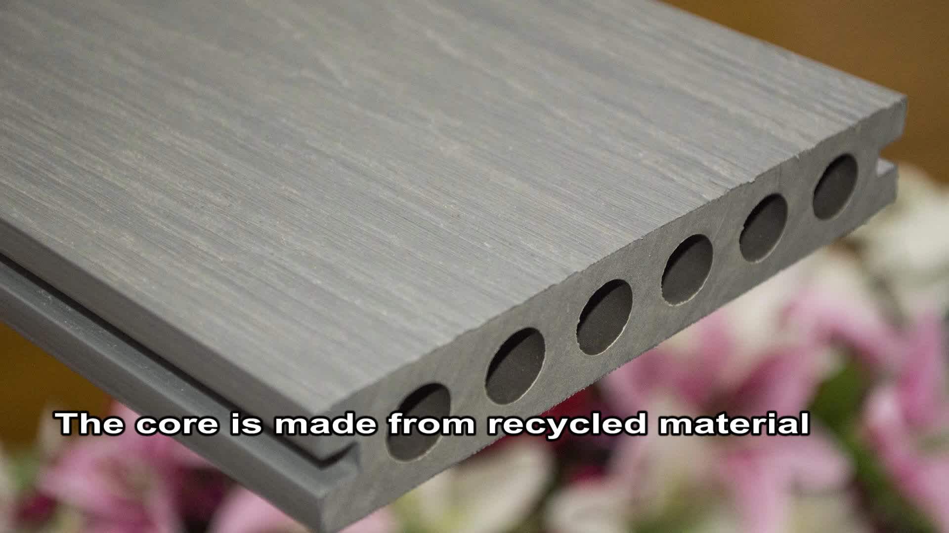 Plastic End Cover The Edge Design For The Wpc Decking - Buy Swirl Deck ...