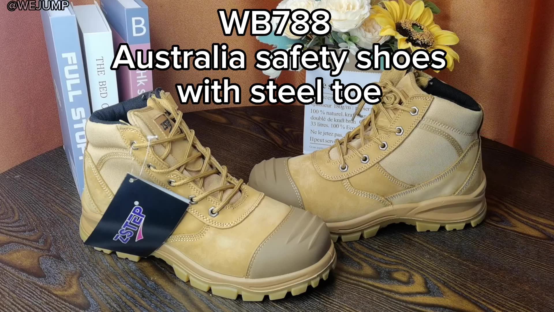 Wejump Safety Work Boots For Men Women Lightweight Steel Toe Sneakers ...