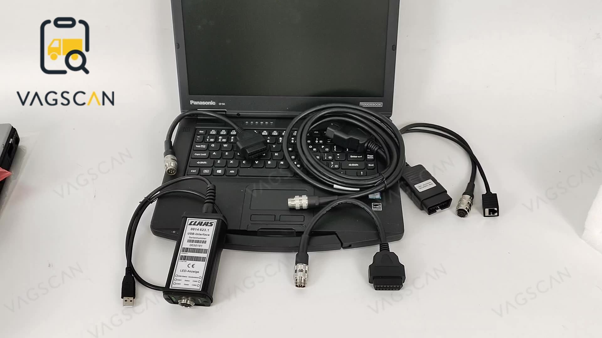 Truck Diagnostic Tool Interface For Claas +manual + Spare Parts ...
