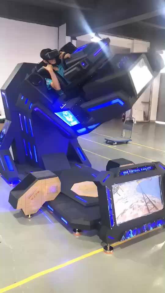 Multi Use 360 Vr Flight Simulator Racing Car Machine Virtual Reality ...