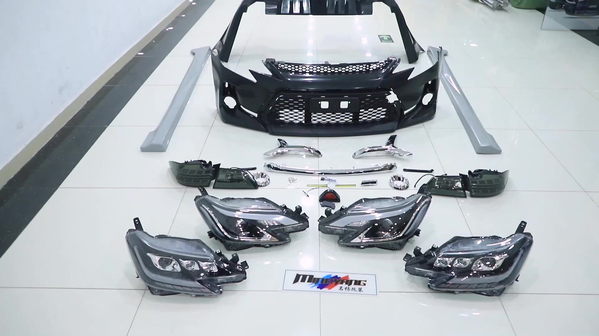 High Quality Pp Plastics 2010 Upgrade 2018 Gs Design Body Kit Car ...