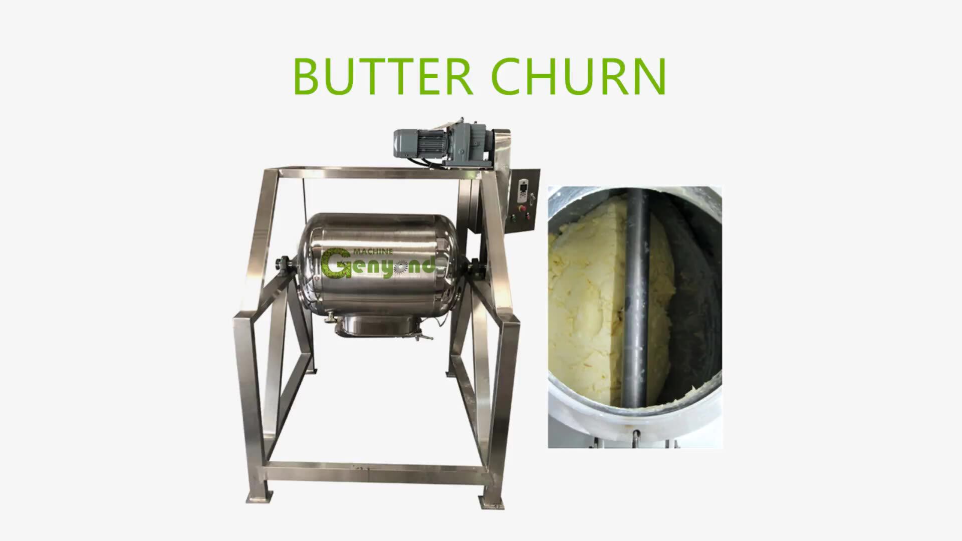 Industrial Dairy Milk Butter Mixer Mixing Unit Ghee Production Line ...