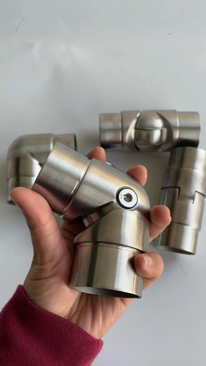 Adjustable Angle Handrail Railing Connector/corner Elbow Staircase ...