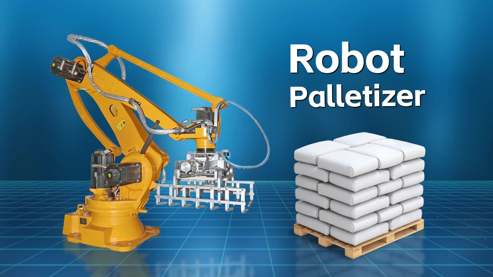 25kg 50kg Bag Palletizer Price Palletizer Robot For Keg Bottle Box ...