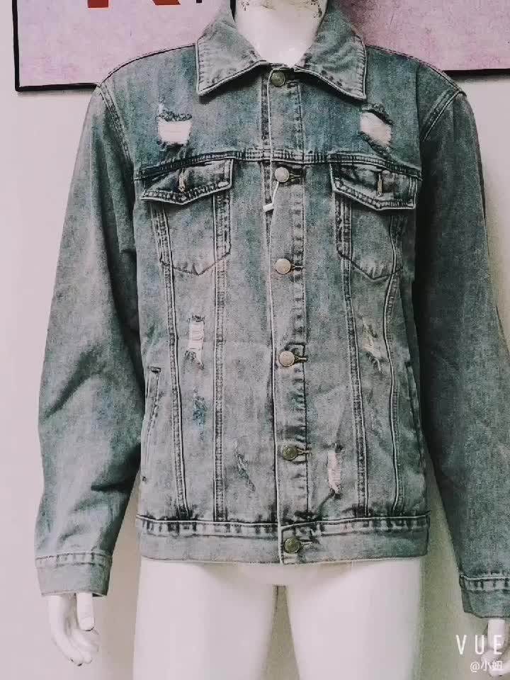 Wholesale Distressed Denim Jacket Men - Buy Denim Jacket Men,Distressed ...