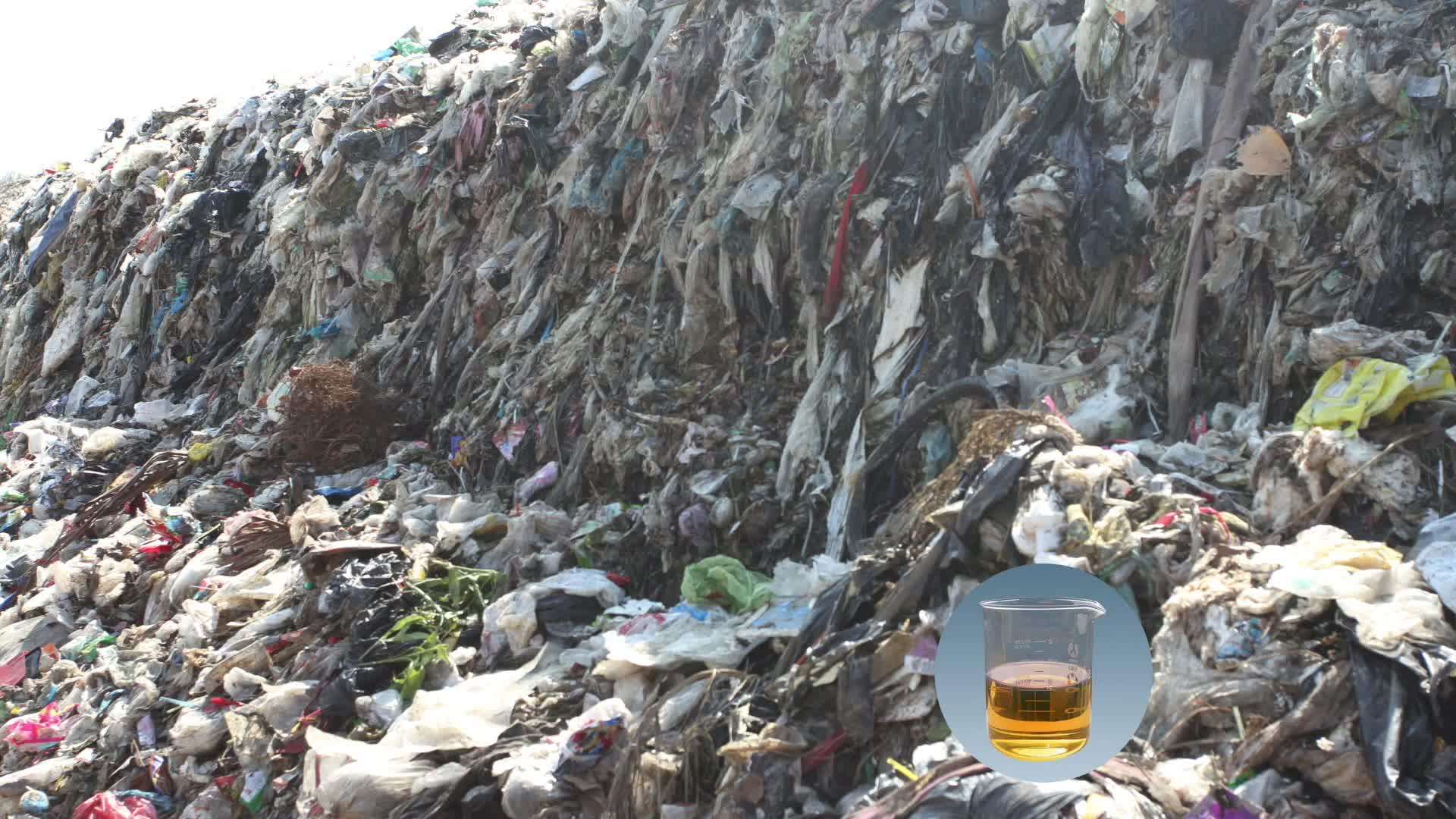 Small Scrap Plastic Waste And Rubber Pyrolysis To Fuel Oil Plant - Buy ...