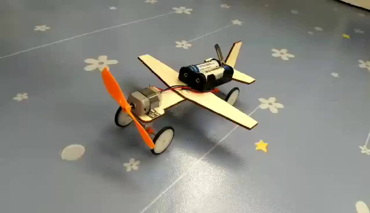 Student Kids Diy Propeller Driven Airplane Wooden Aircraft Models - Buy ...