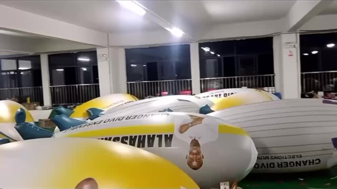 Custom Odm/oem Giant Shape Like Airship Of Advertising Inflatable ...