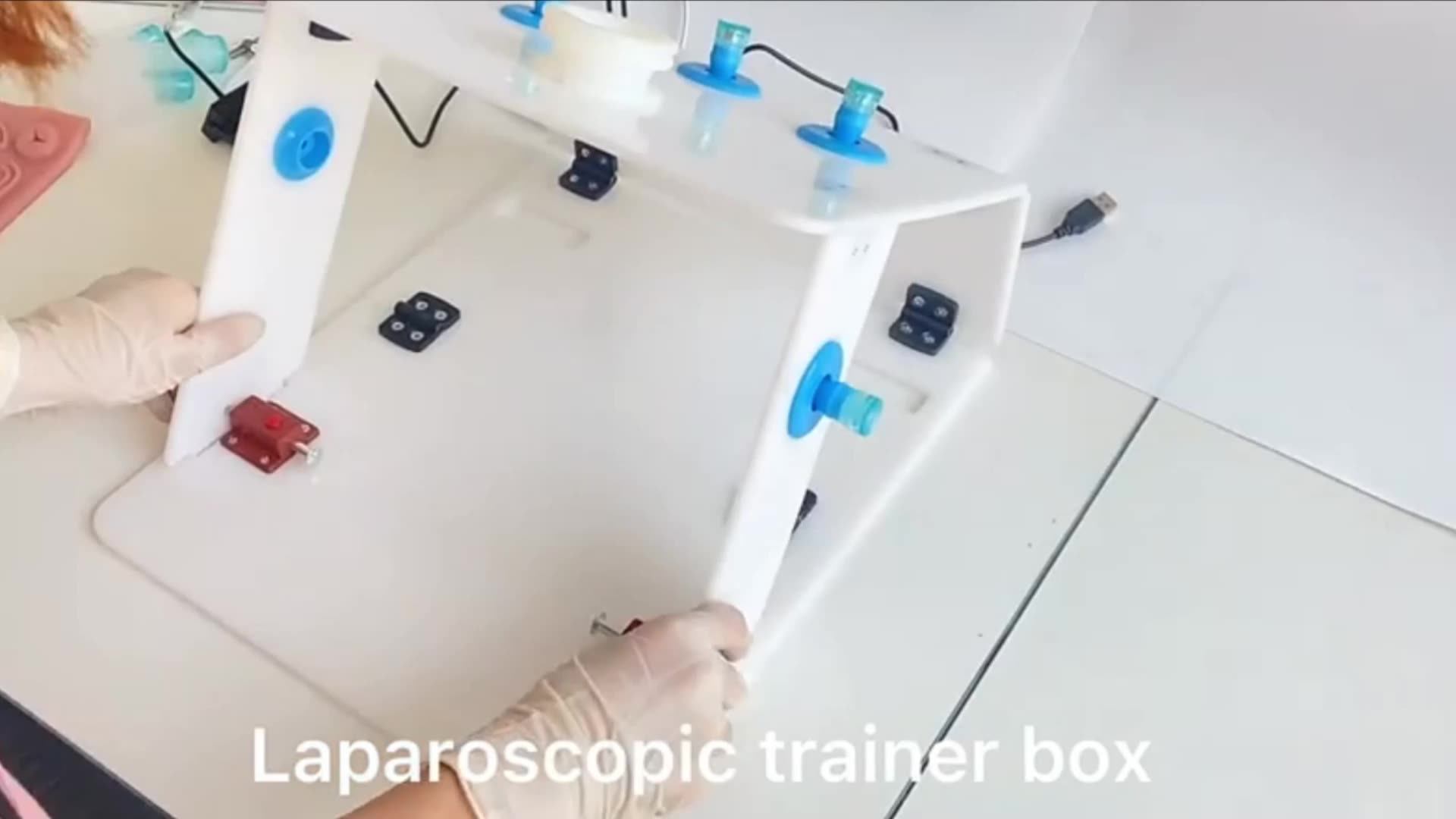 Laparoscopic Simulation Training Box New Product Best Seller Laparoscopy Training Box Video ...