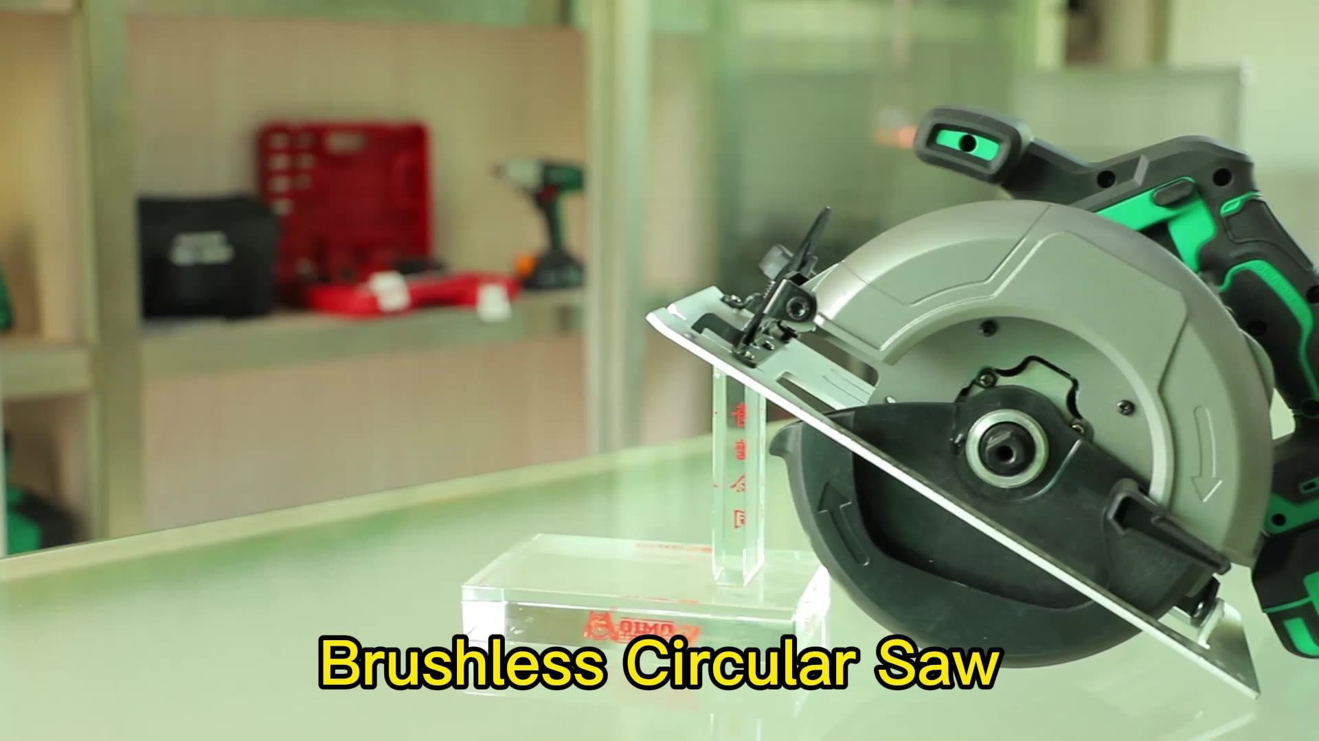 20v Brushless Handheld Circular Saw Wood Metal Cutting Machine Cordless ...