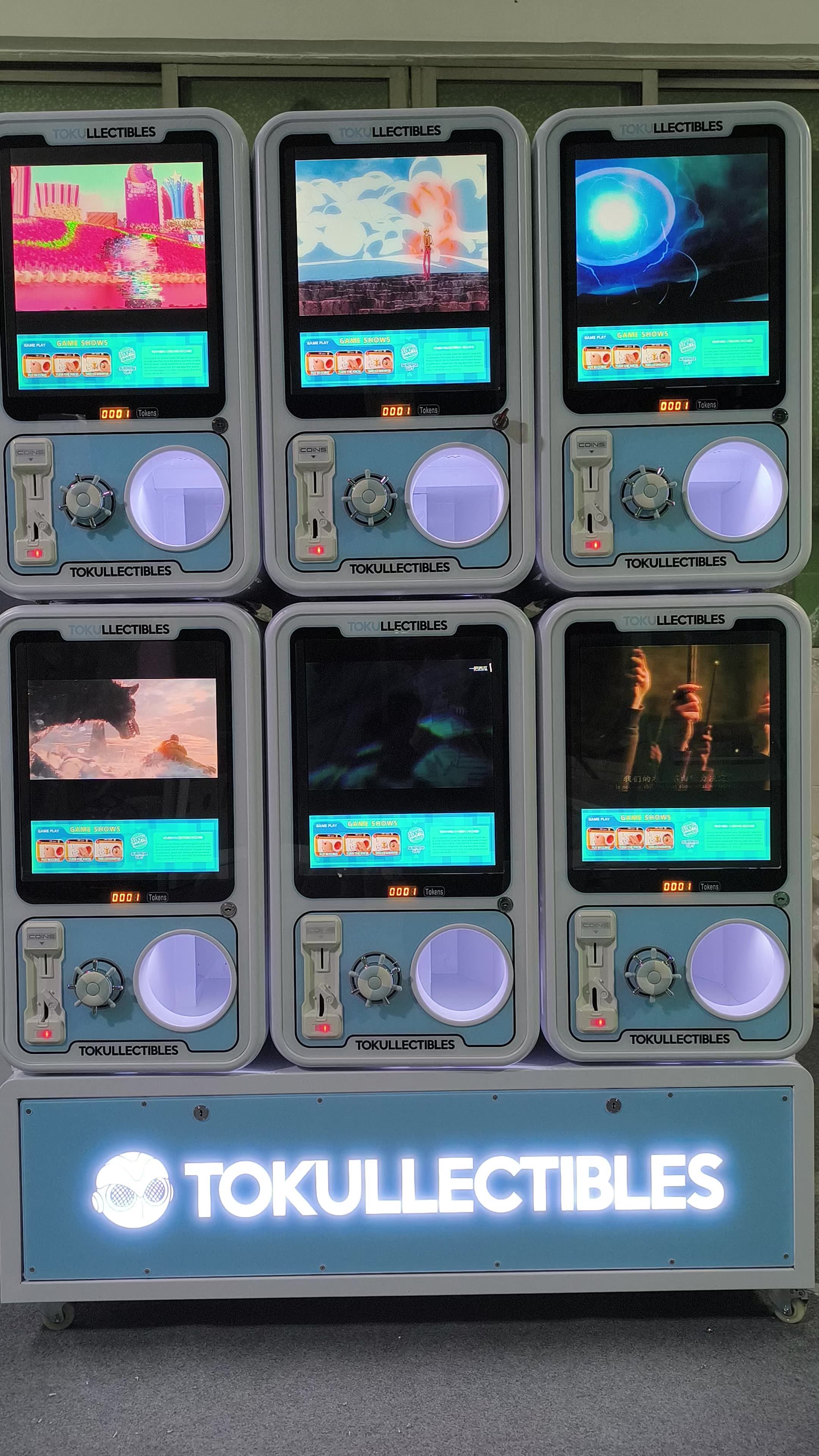 Wangerbao Factory Wholesales Commercial Metallic Gashapon Machine Mini ...