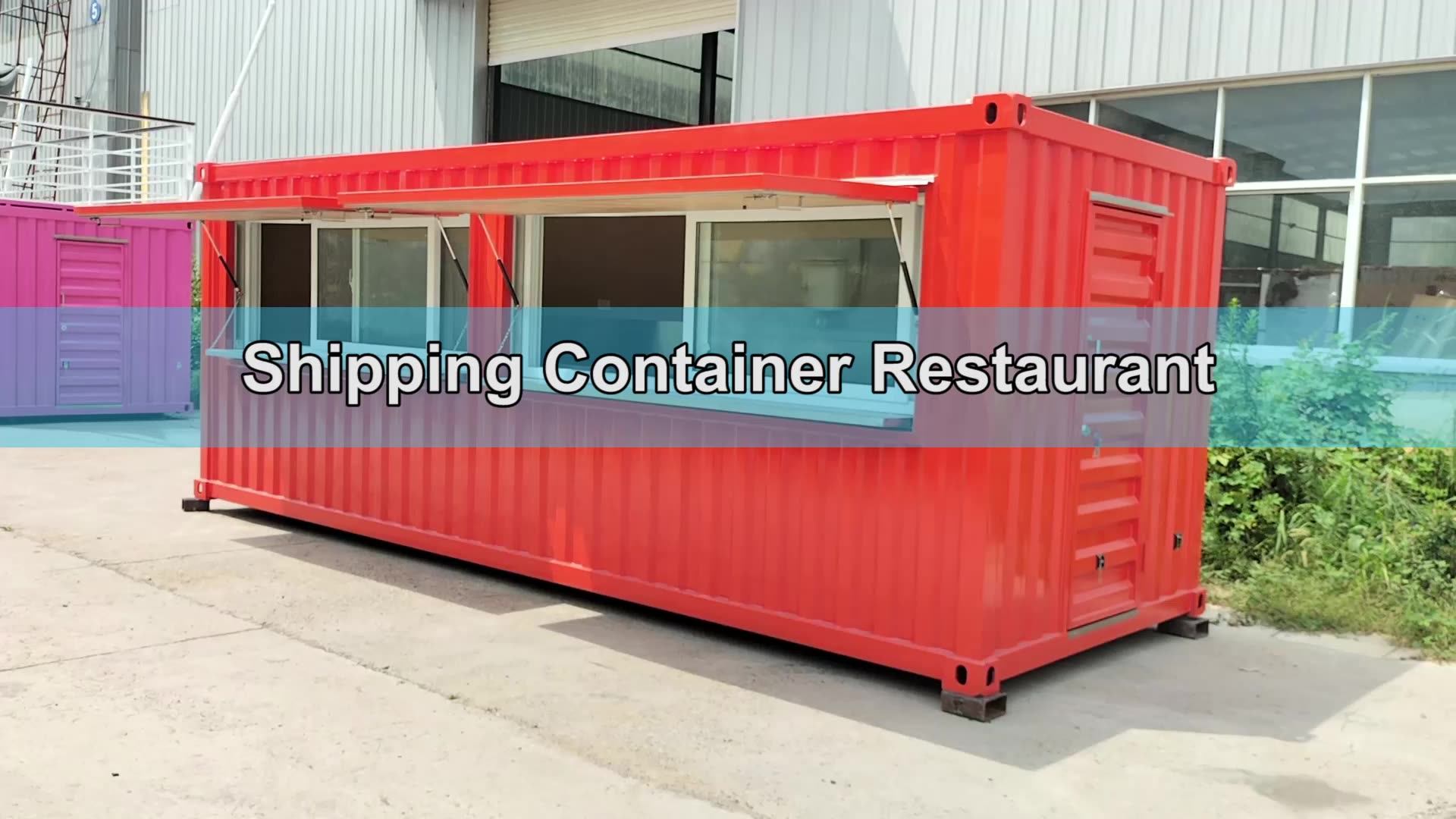 Cafe Container 20ft Shipping Container Bar Portable Coffee Commerical ...