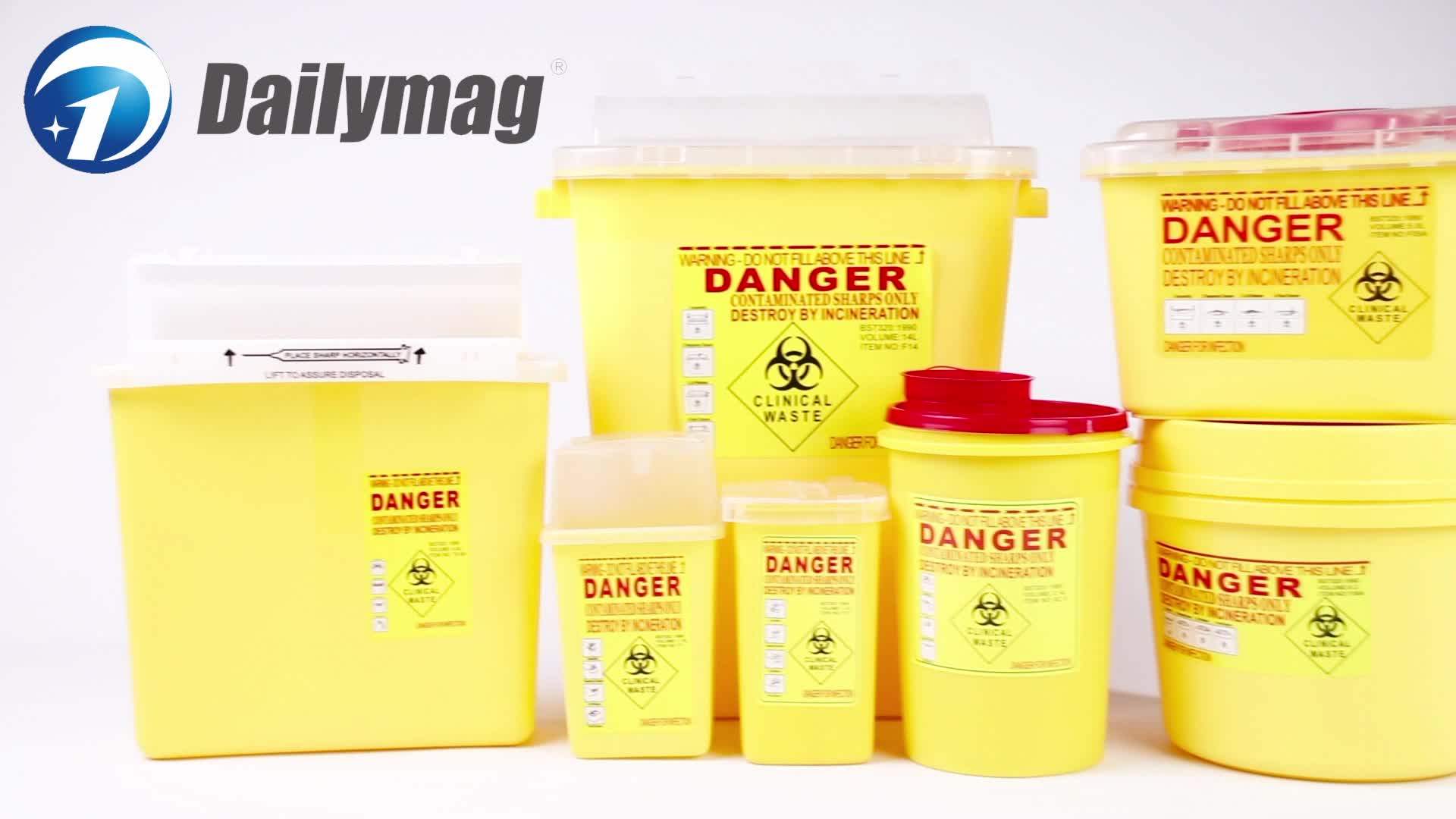 Un3291 Safety Sharps Container Square - Buy Sharps Container Product on ...