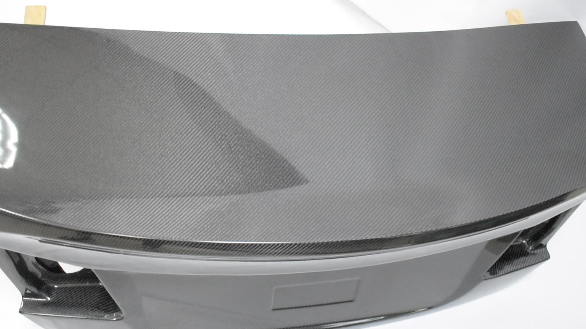 Cls Style Carbon Fiber Rear Trunk Lid Boot Lid For 2009-2013 Chevrolet ...