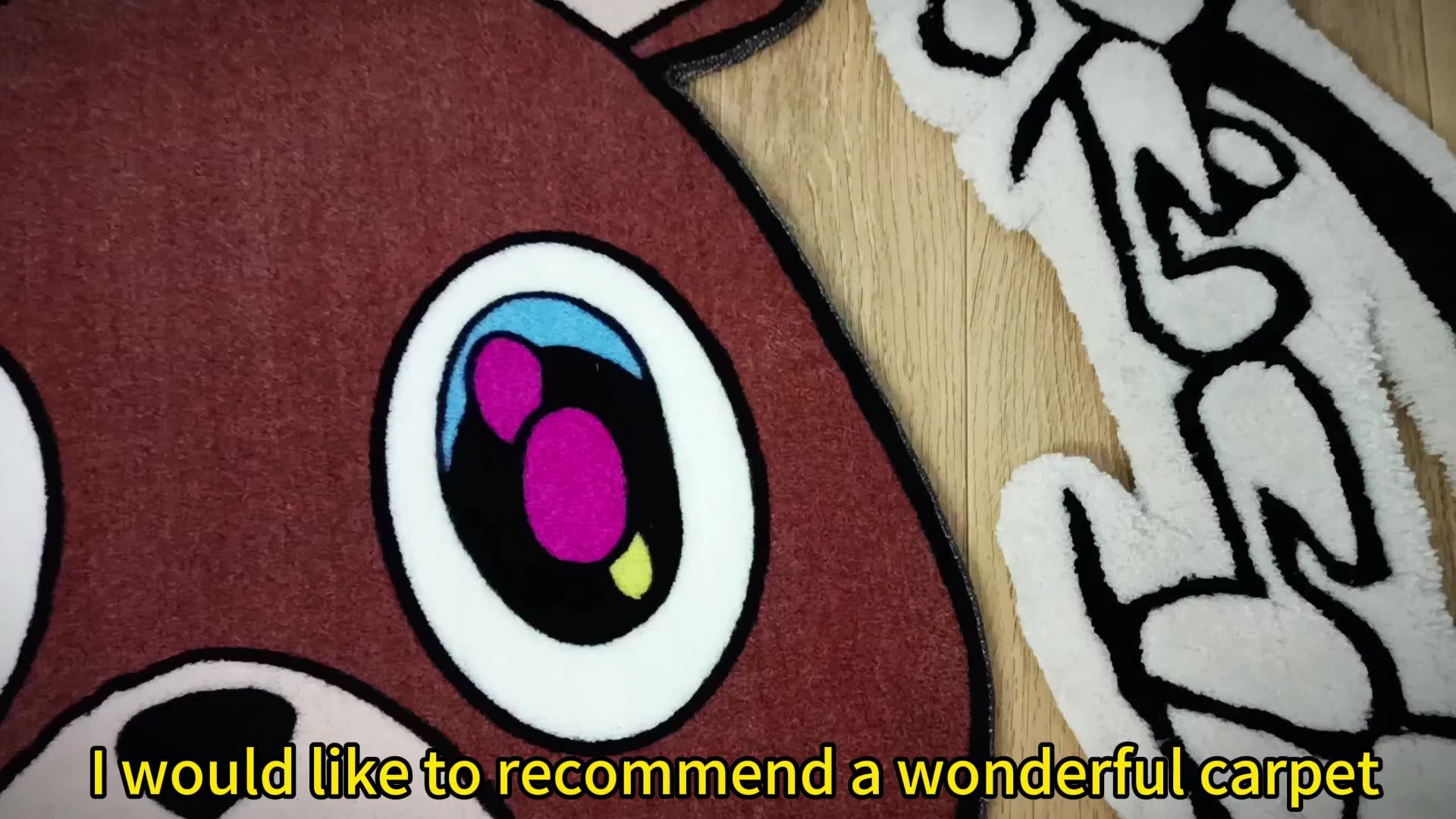 Tyler The Creator Cherry Bomb Rug Modern Pink Acrylic High Pile With ...