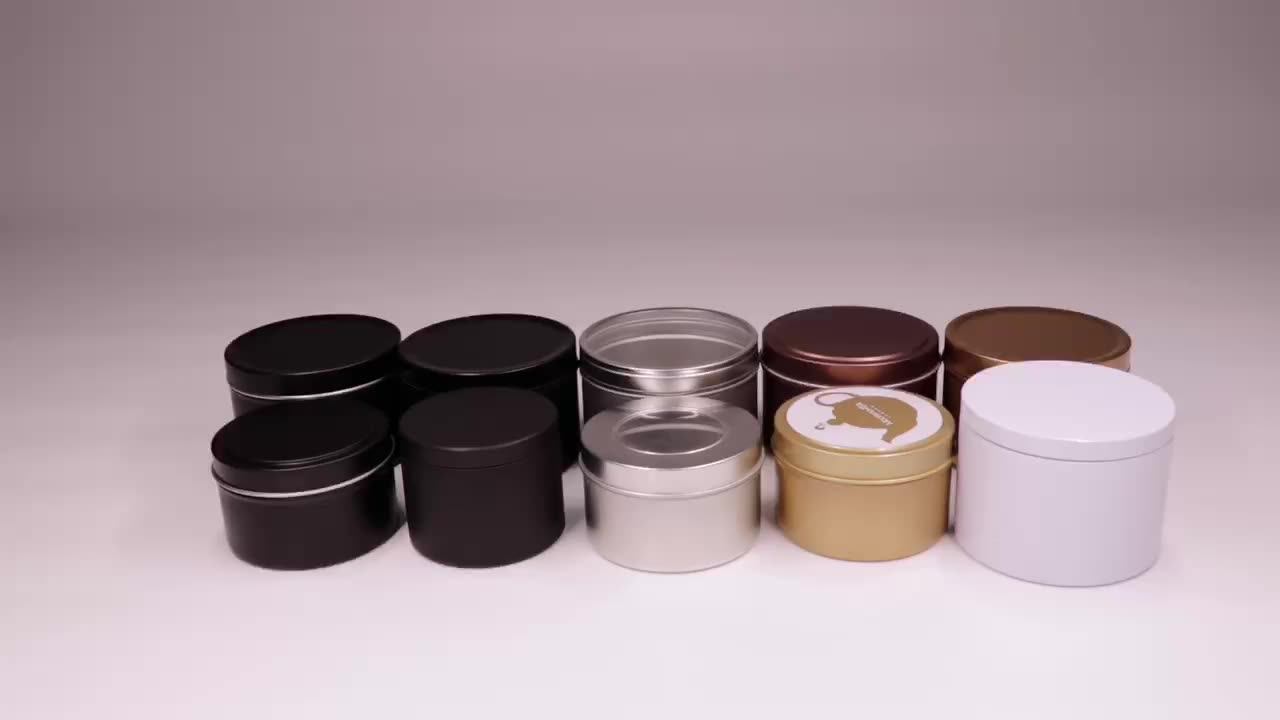 Custom Printed Color Vessel Seamless Metal Rose Gold 4oz Container ...