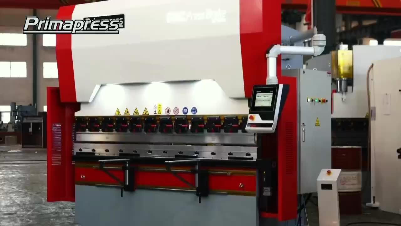 Prima 200t Hydraulic Cnc Press Brake With 6+1 Axis Steel Plate ...
