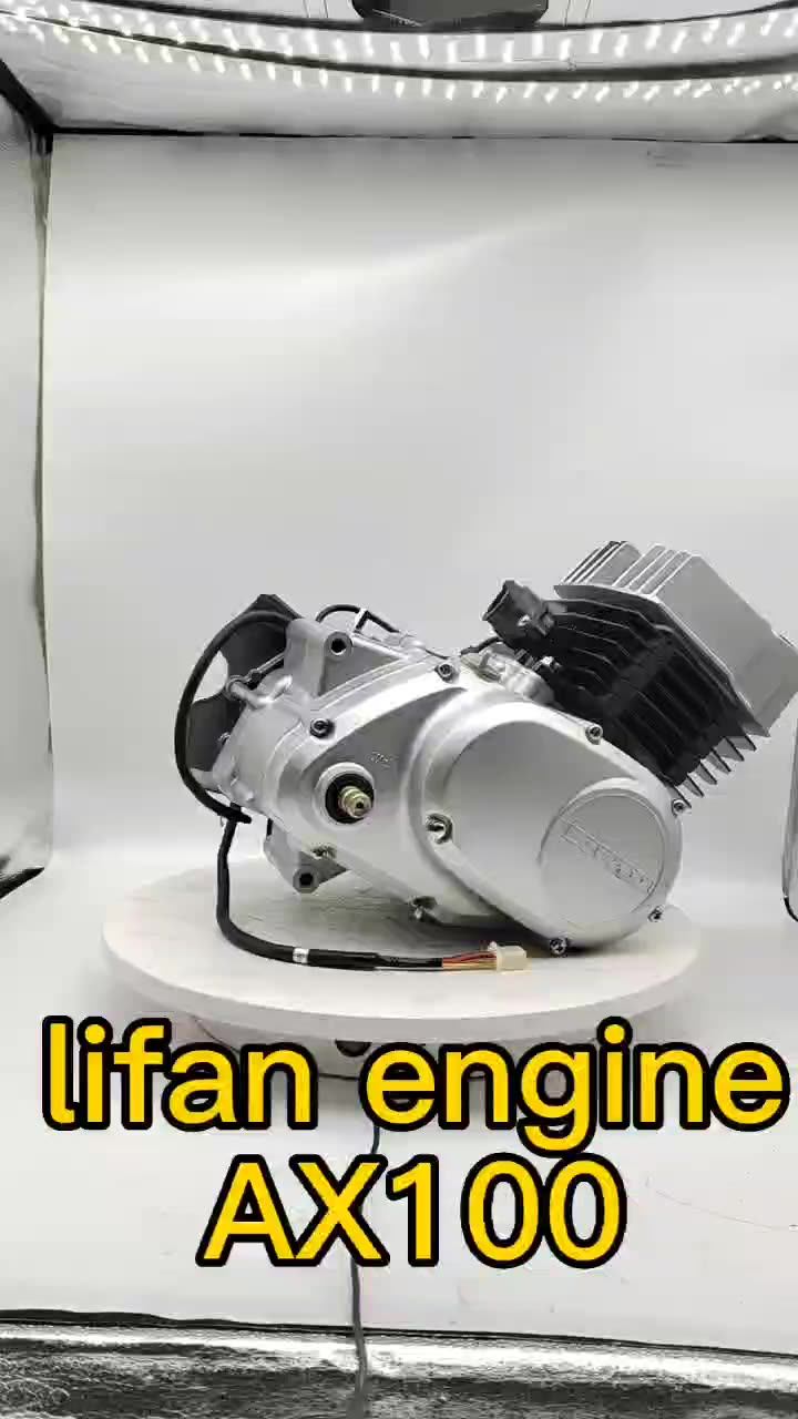 Lifan 100cc Engine Air Cooled 2 Stroke Engine Motorcycle Ax100 For ...