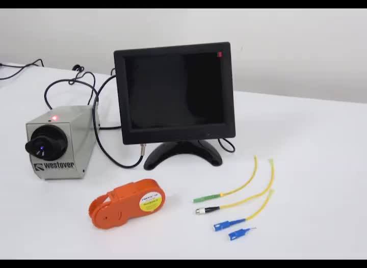 Fiber End Face Inspection 400x Fiber Microscope Video Optic Microscope ...