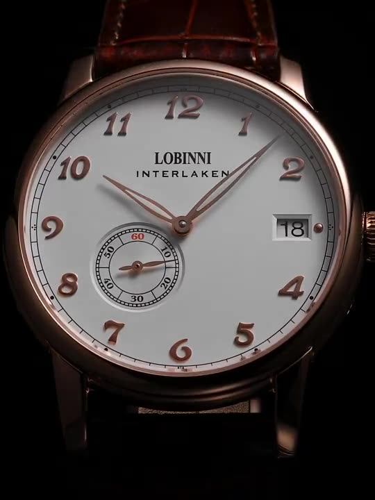 Shanghai Diamond mechanical watch, men's brand retro windup double ...