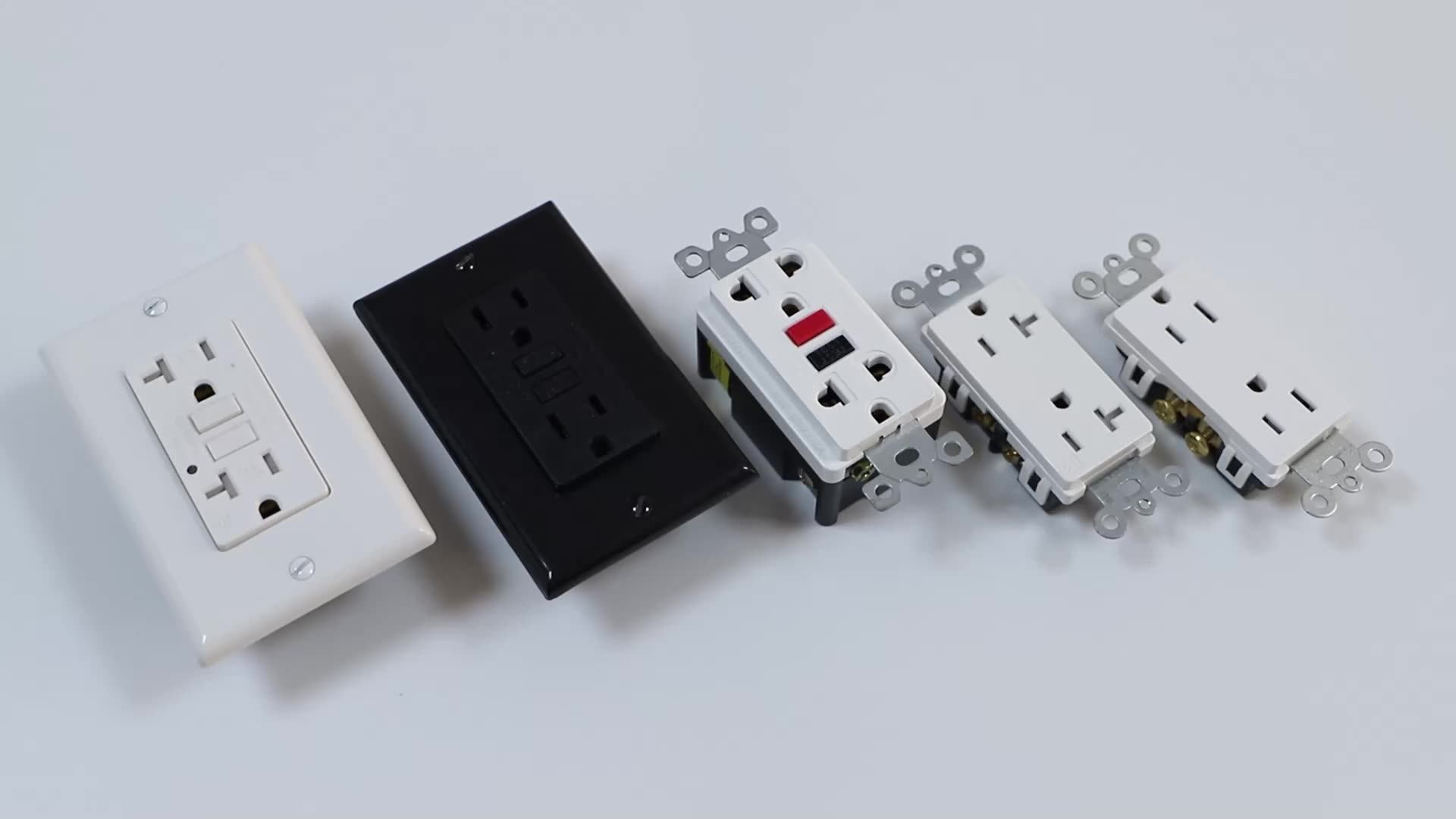 15a 125v Ac Power Socket Tamper Resistant/tr Outlet Wall Switch ...