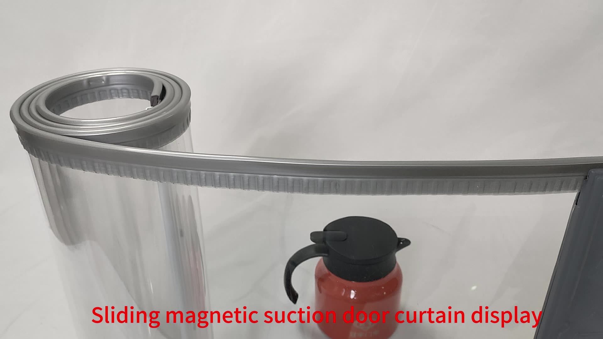 2023 Hot Flat Clear Folding Cutting Strip Magnetic Curtain Vinyl Pvc ...