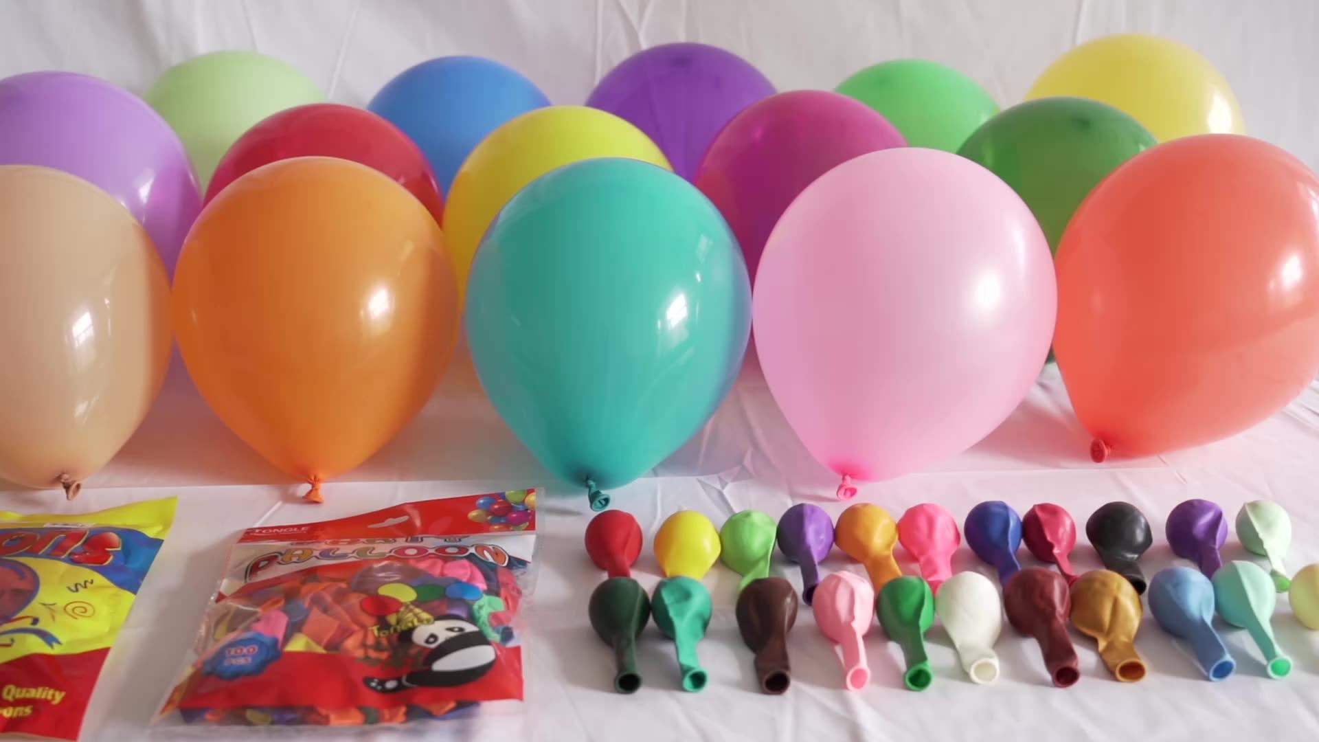 Carnival Circus Balloons Arch Garland Kit Yellow Red Blue Latex ...