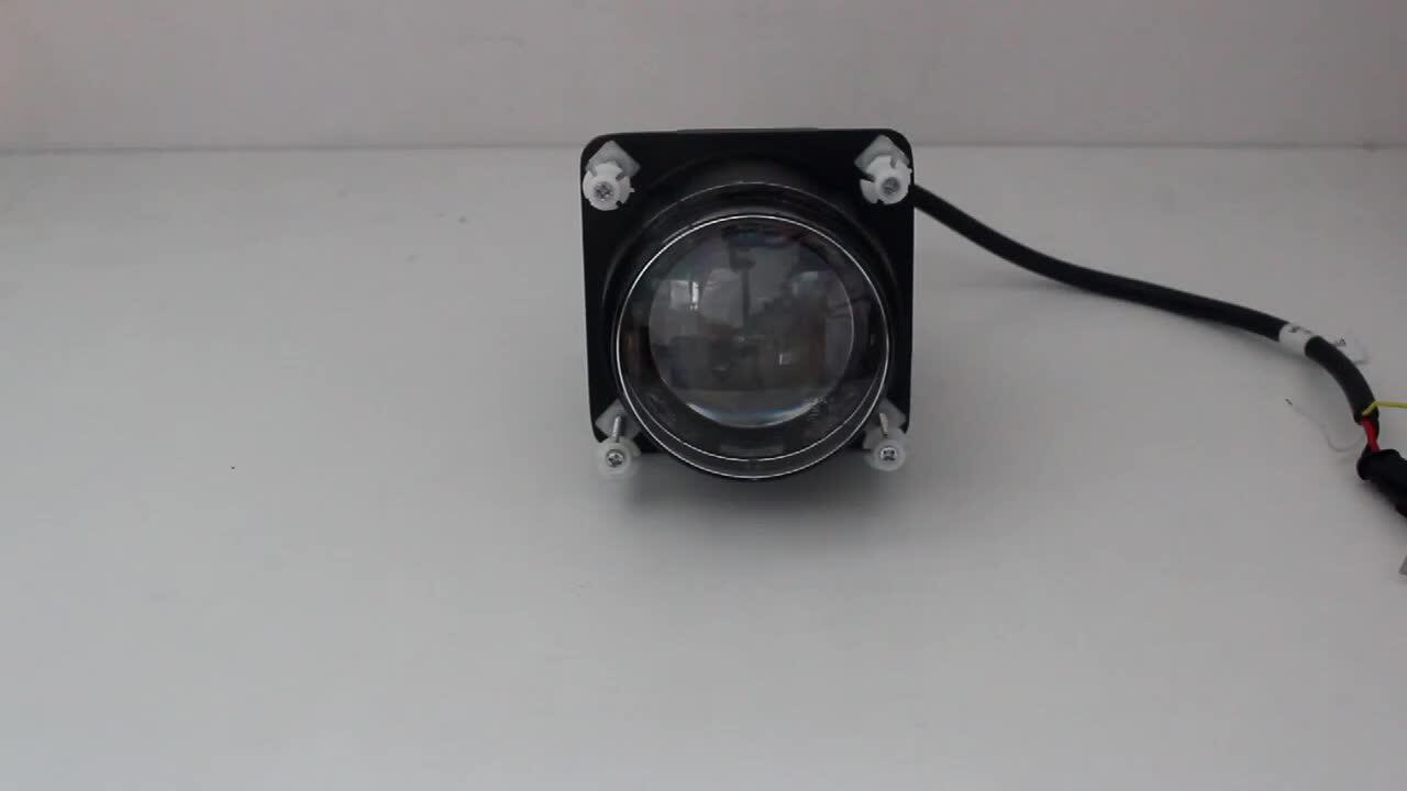 Round Led Headlight 90mm Front Bus Headlamp High Beam Led Projector ...