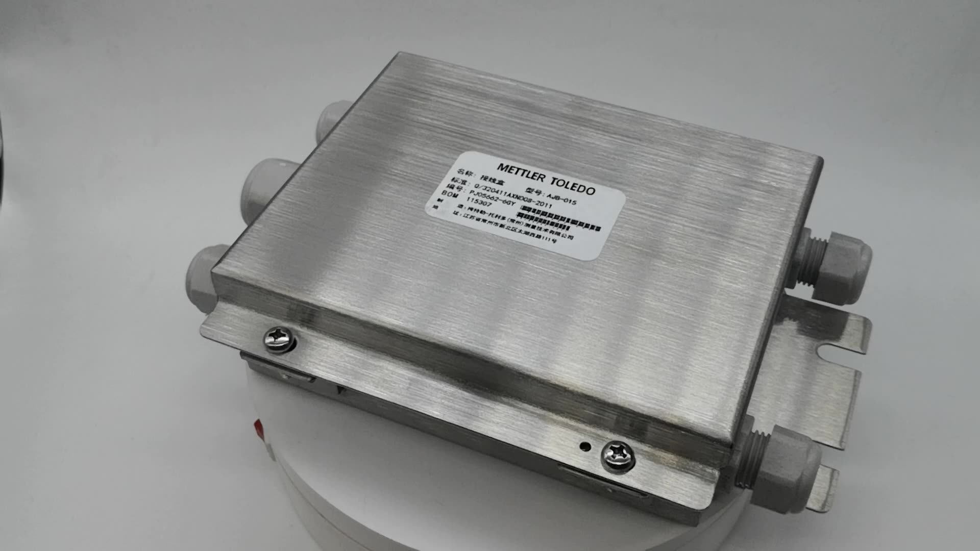 Mettler Toledo Load Cell Junction Box Stainless Steel Ajb/djb-015/035 ...